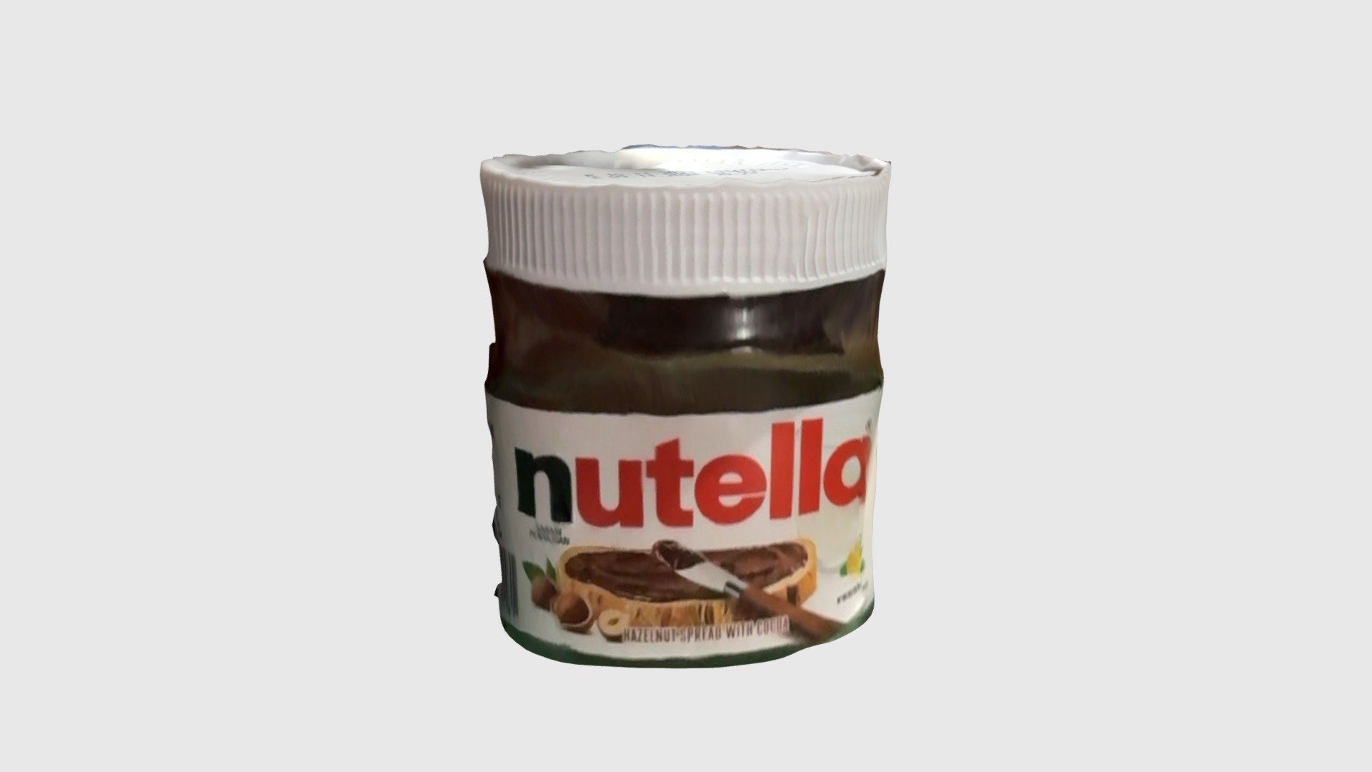Nutella - Download Free 3D model by fitrianigabriella93 [31d40a4 ...