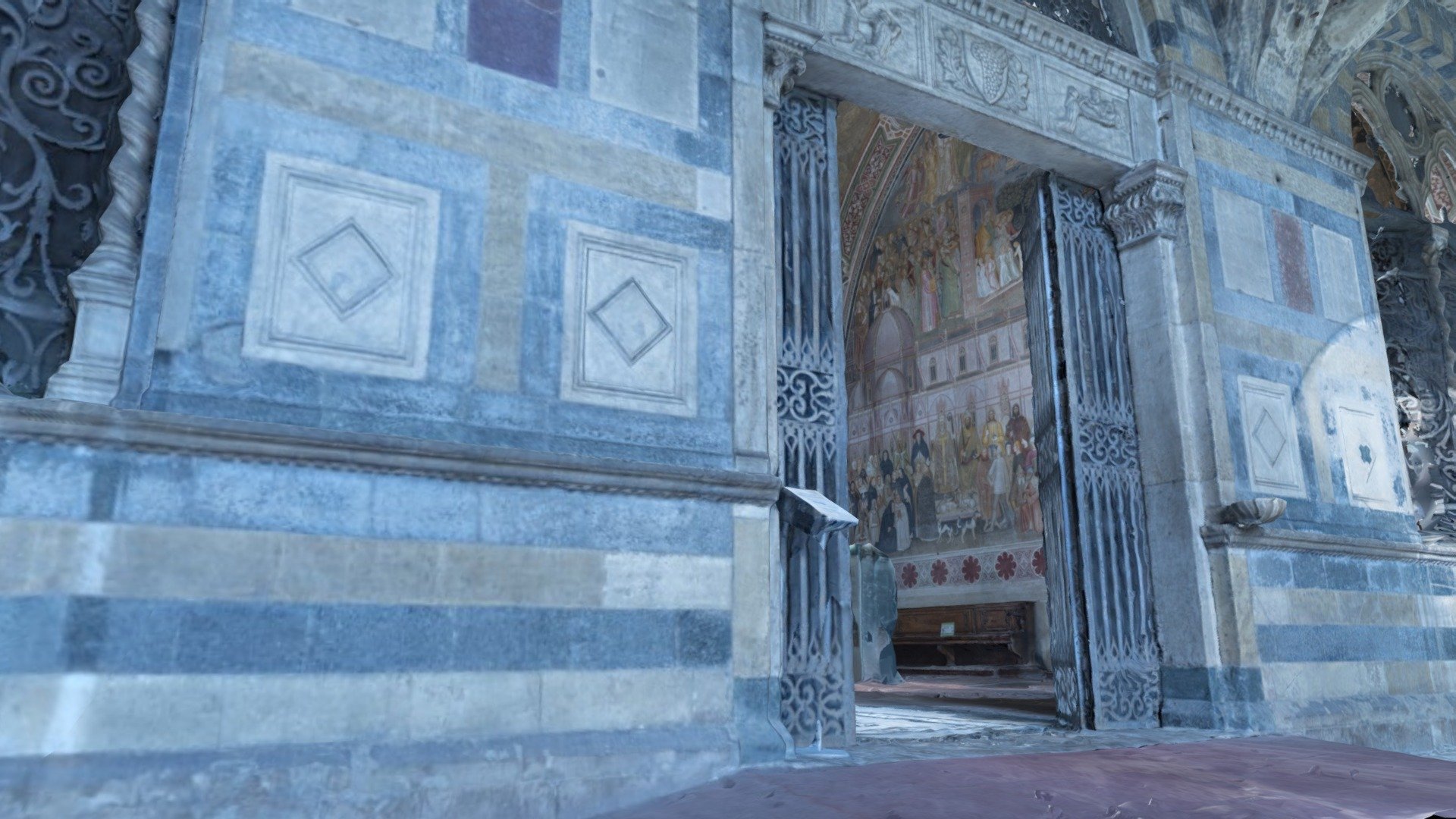 Spanish Chapel in Santa Maria Novella - 3D model by iqcenter [31d4751 ...