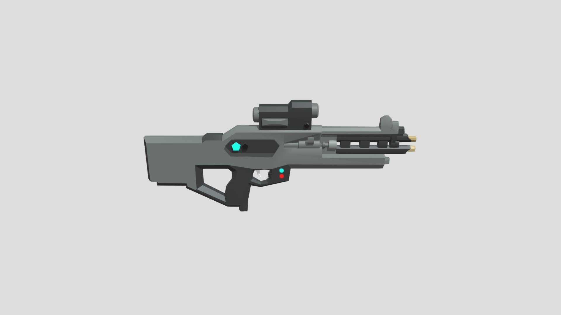 R-AR Railgun - Download Free 3D model by The Forgotten Player ...