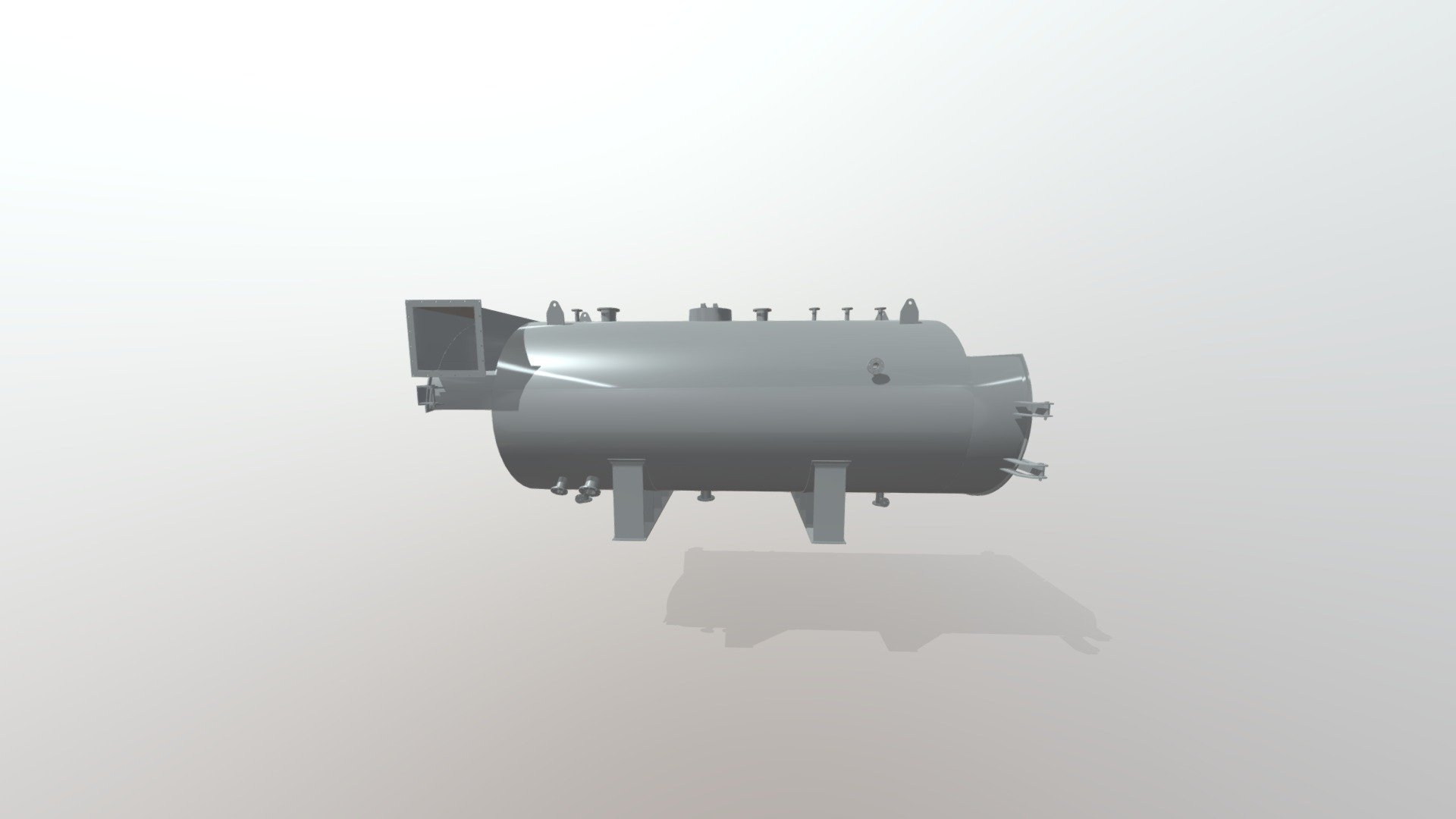 Biomass Boiler (Model : CBD ) - 3D model by Thanaphon Engineering (@tpe ...