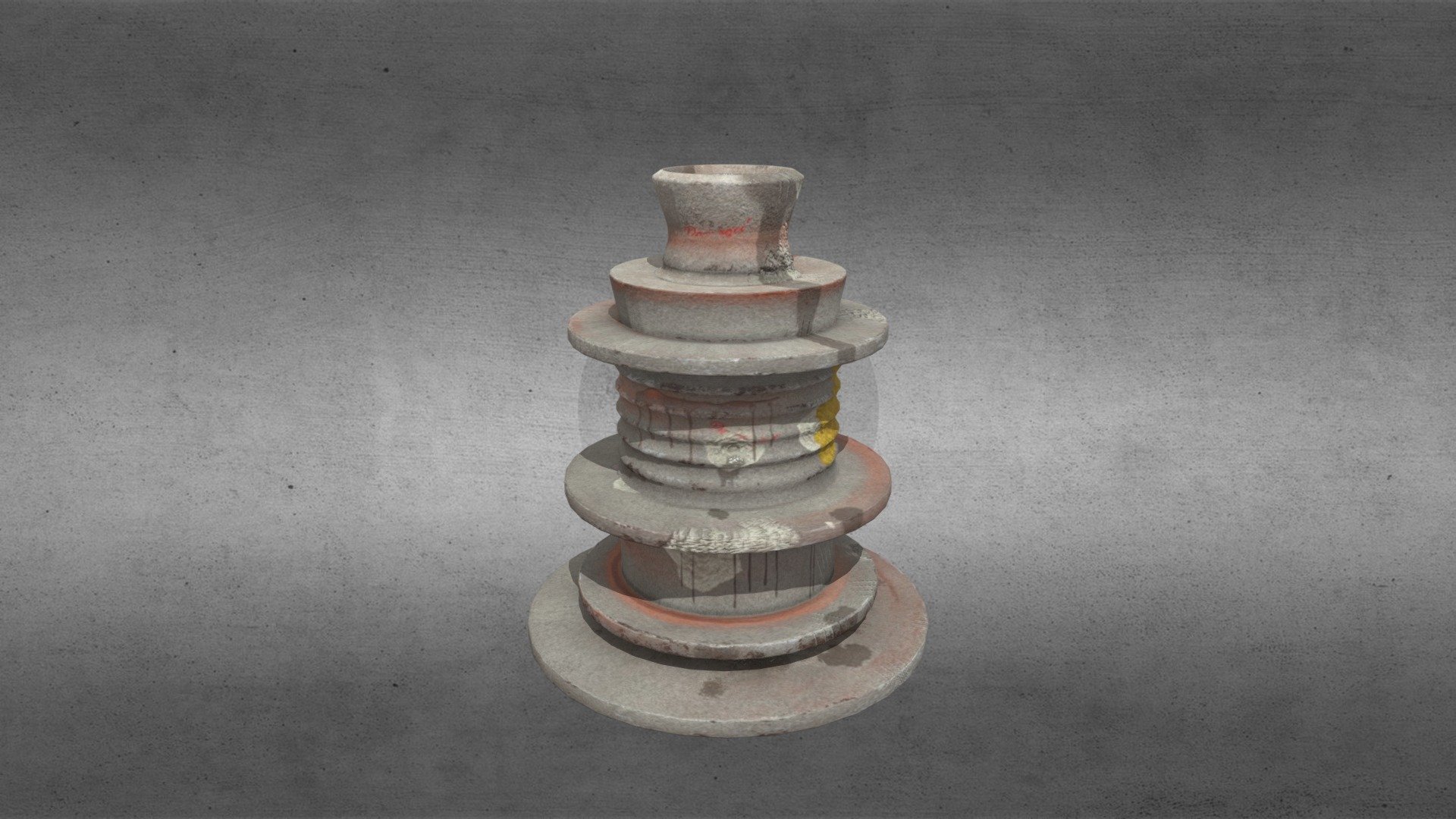 (Container) Post Apocalyptic Fountain - Download Free 3D model by ...