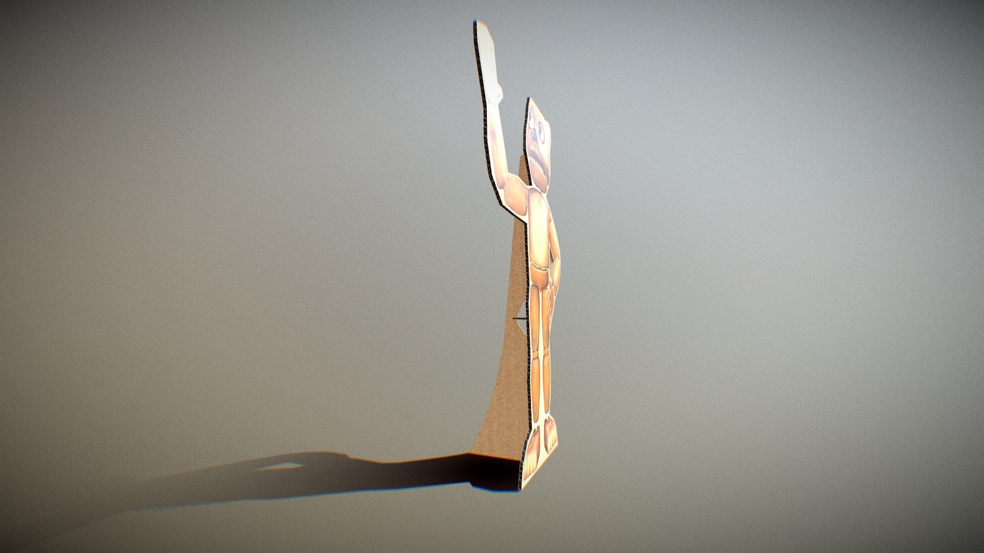 Cardboard Cutout - 3D model by Benne1 [31d8f15] - Sketchfab