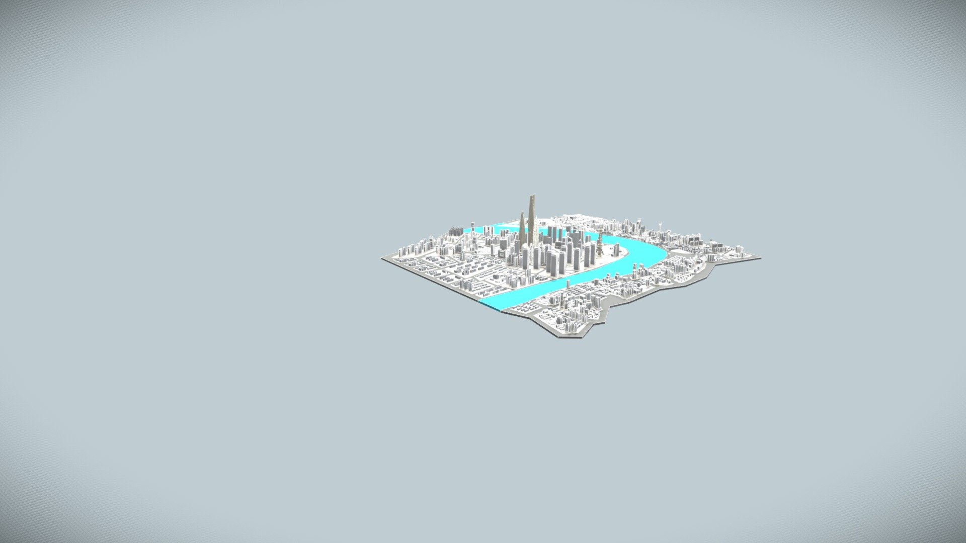 virtual City - العاصمة الادارية - 3D model by shrkaweyno9 [31d92a9 ...