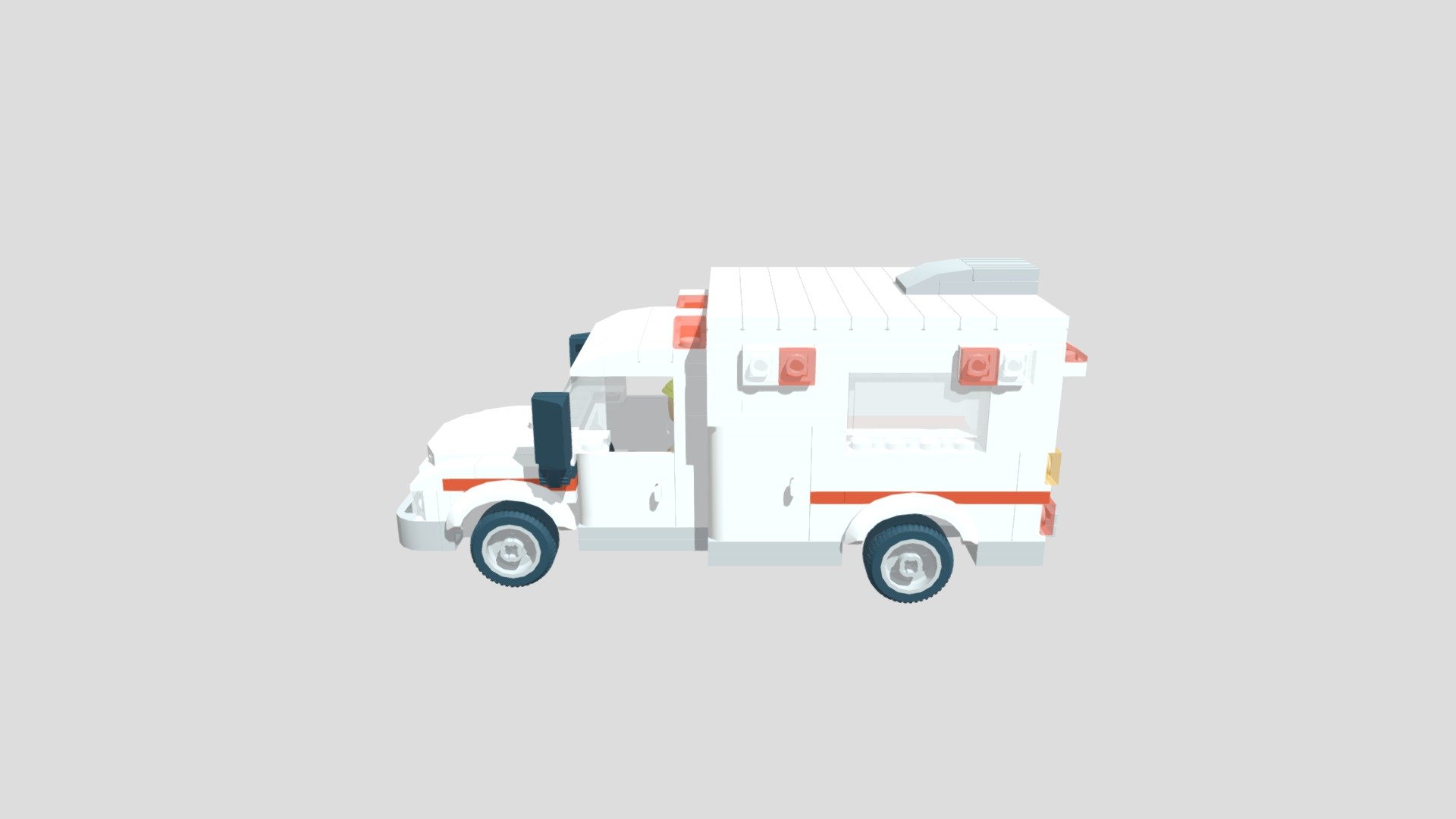 Ambulance_ Modification_3D v5 - 3D model by tommiranda [31d933c ...