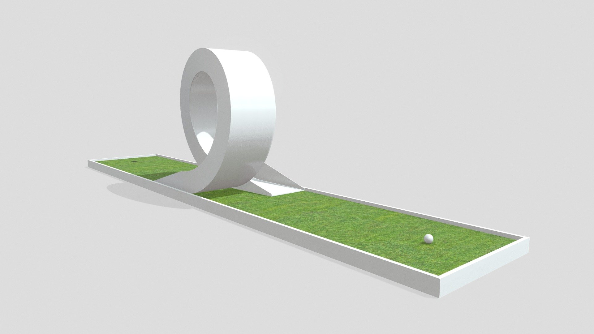 Golf Loop - Buy Royalty Free 3D model by CGBee (@cg.bee) [31d982c ...