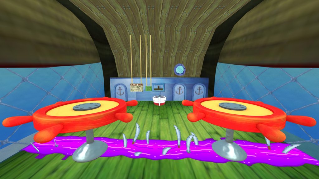Custom made Nickelodeon all-star brawl stages - A 3D model collection ...
