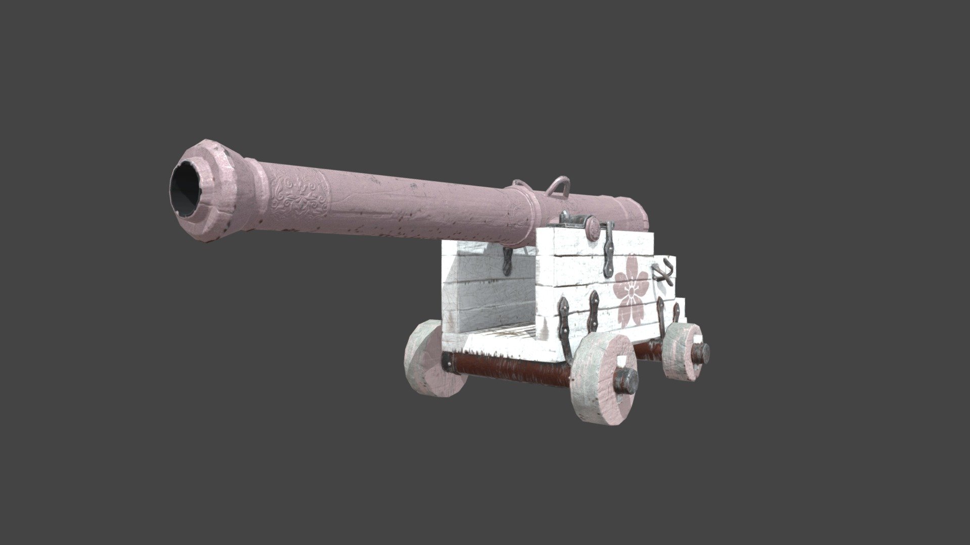 Cherry Blossom Cannon Final - Download Free 3D model by Random Apple ...