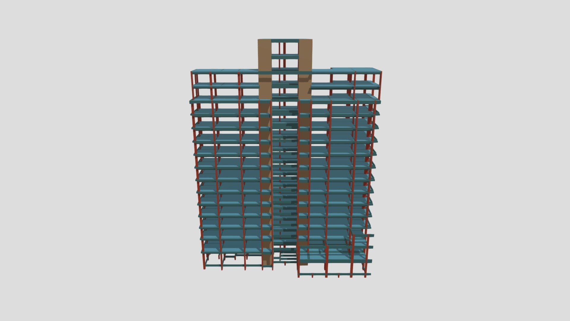 Edificio Amaral Gurgel - 3D model by diegogarciaariza22 [31dcb48] - Sketchfab