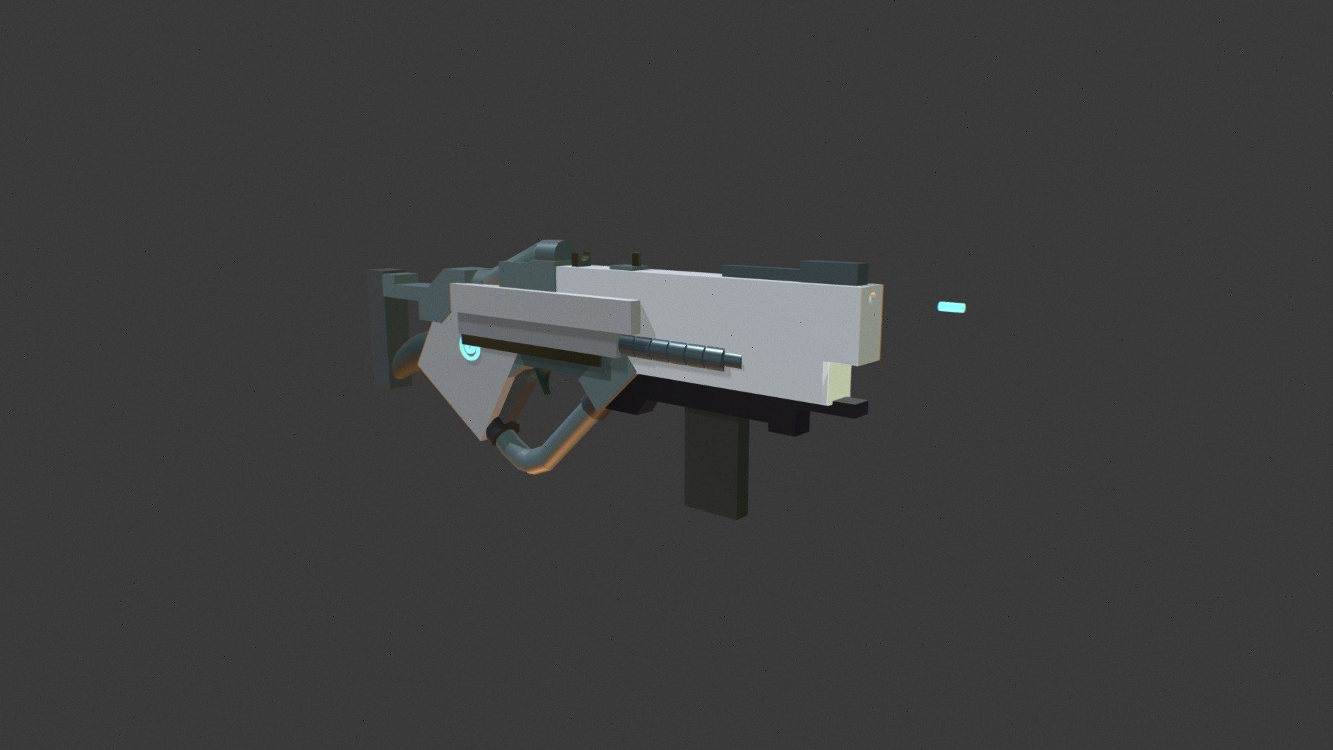 Primitive Modelling: Gun Scene - Download Free 3D model by susi23_01 ...