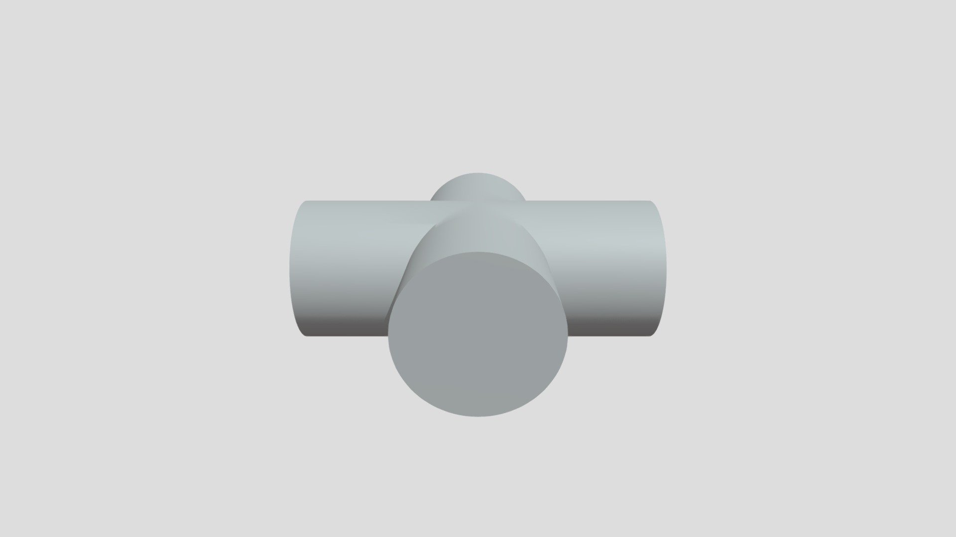2 Cylinder Steinmetz Solid - 3D model by ezcreations (@ezhang69) [31de0bb] - Sketchfab