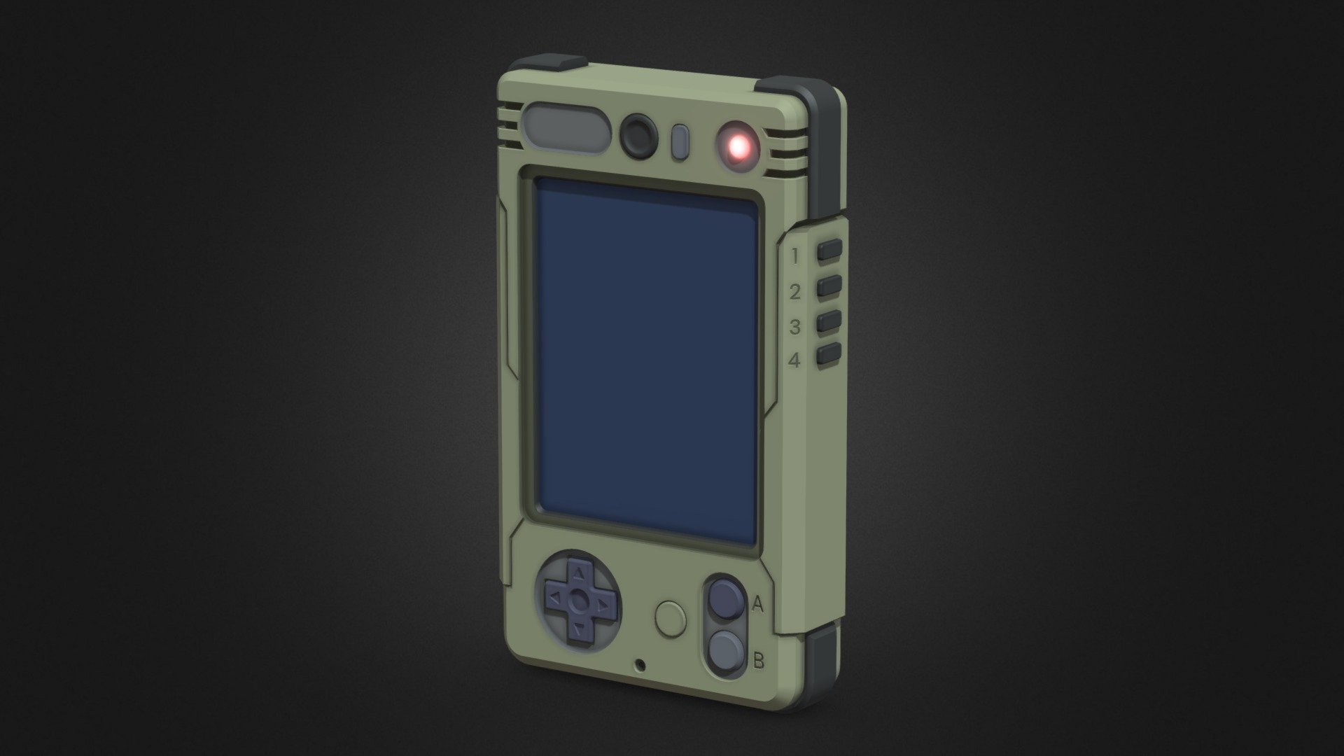 Sci-Fi Game Console - 3D model by fodi358 (Denis) (@fodi358) [31de173 ...