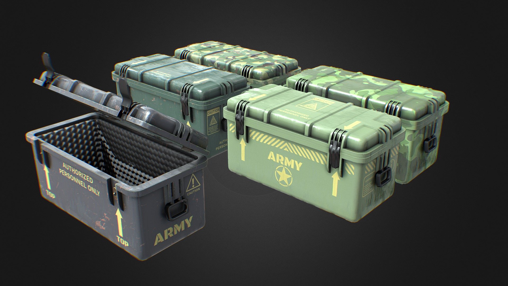 Loot Box 1 - Buy Royalty Free 3D model by Aparicio Silva 3D ...