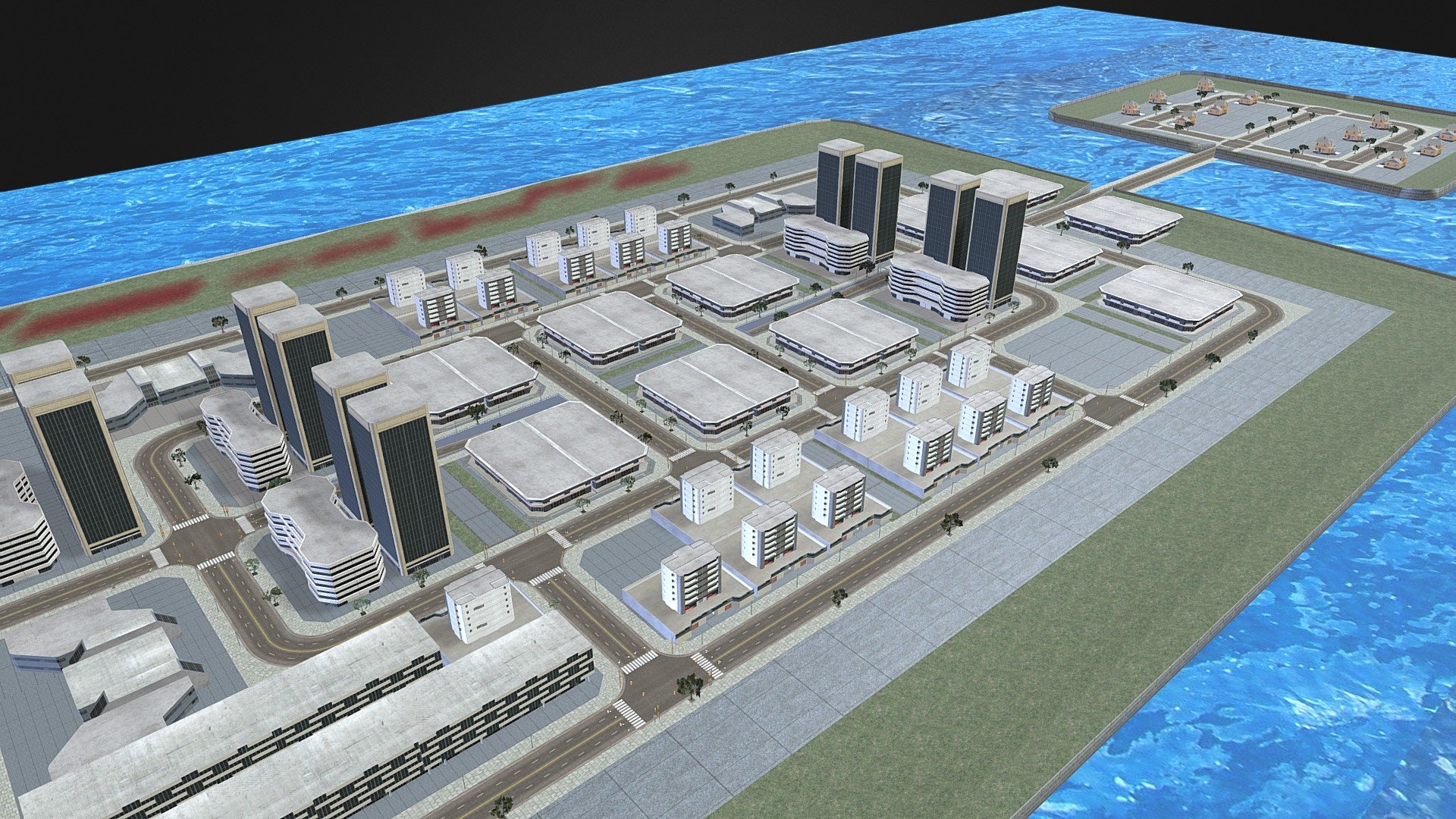 City - 3D model by zaidi40621 (@xaidi40621) [31de9d7] - Sketchfab