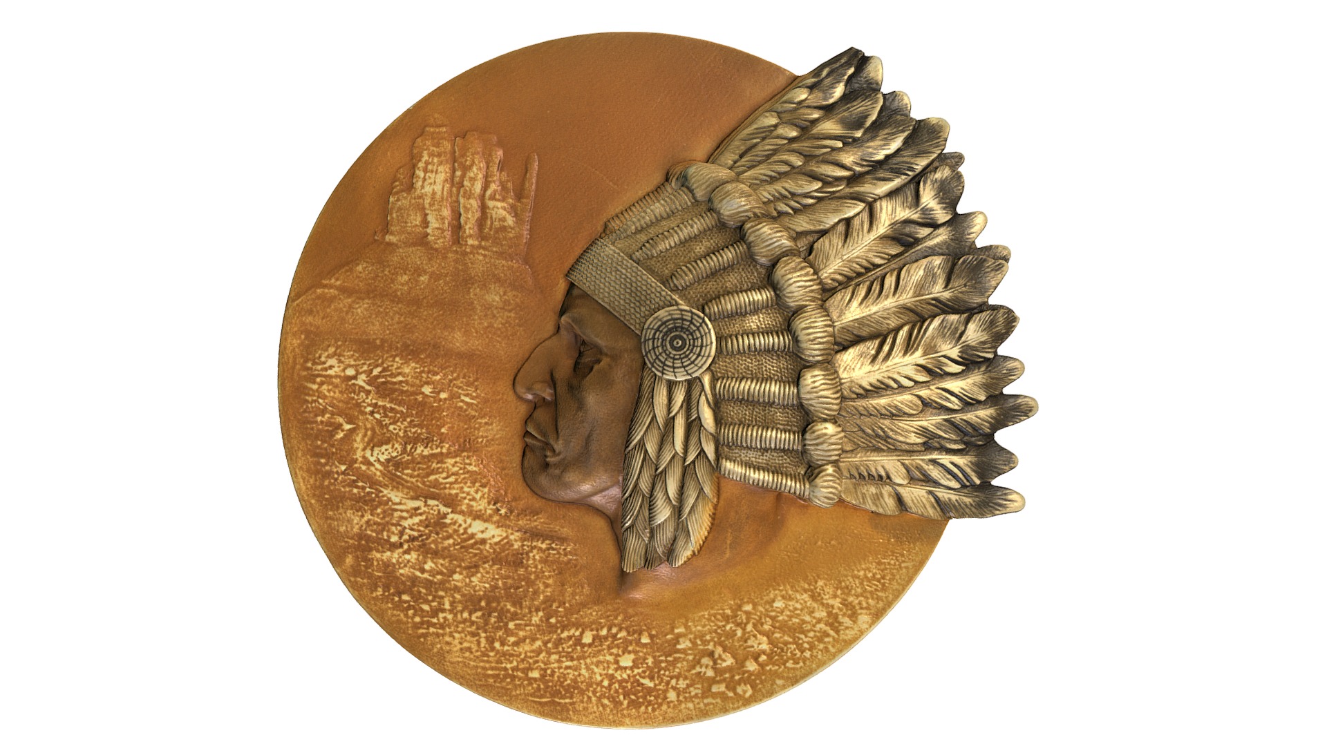 Indian Relief - 3D model by 3D Master (@3dmaster1) [31deba4] - Sketchfab
