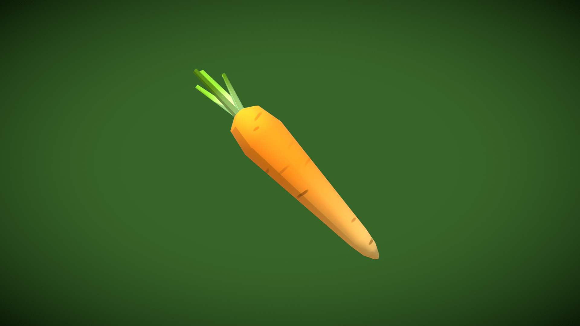 Low Poly Carrot - Download Free 3D model by thepianomonster [31df366 ...