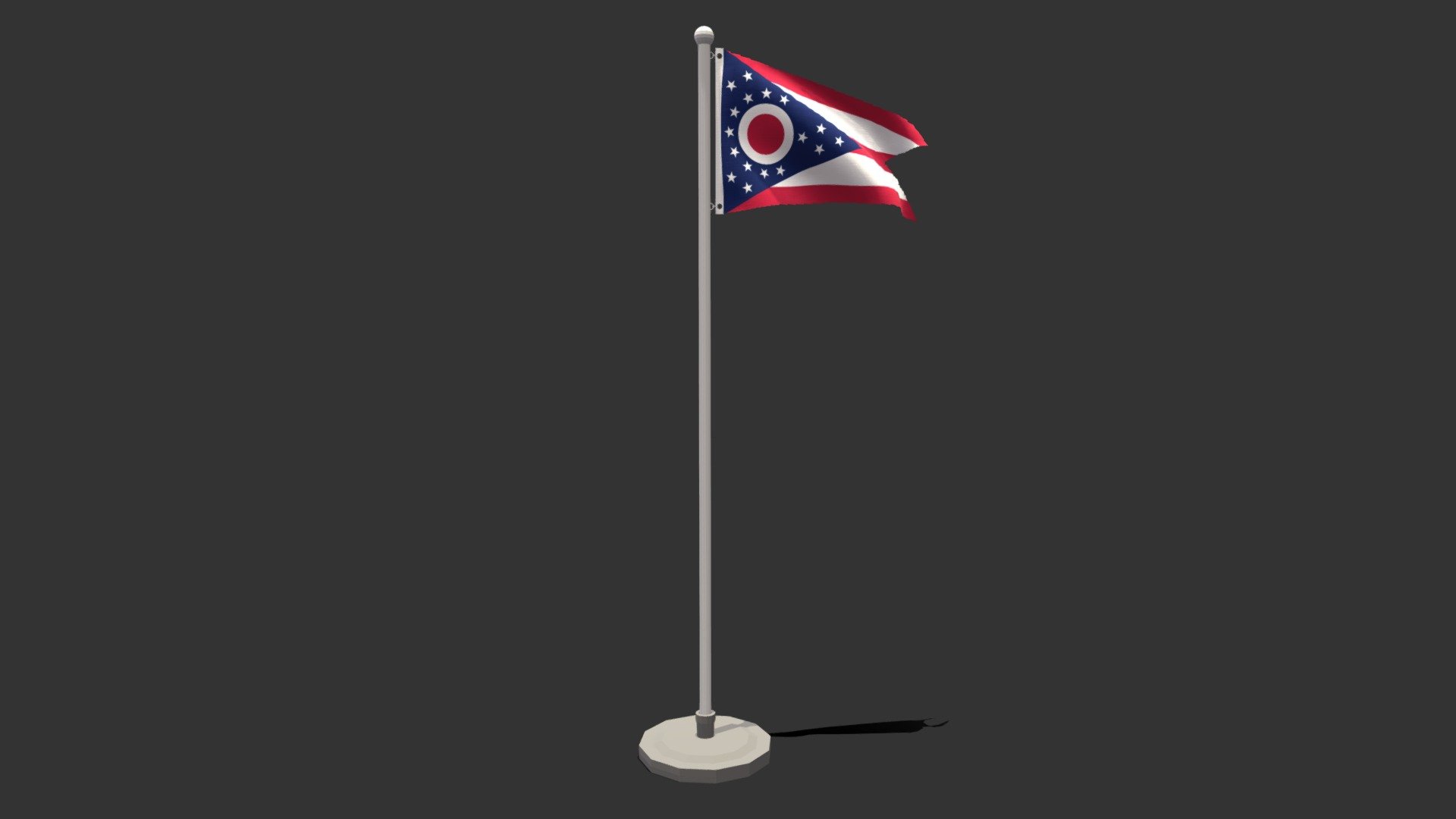 Seamless Animated Ohio Flag - Buy Royalty Free 3D model by chroma3d ...