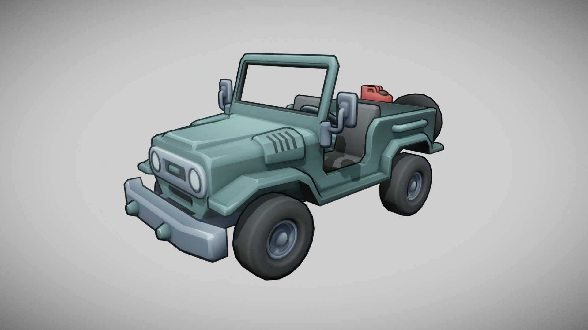 Jeep - 3D model by Ilya.Anchouz.Danilov [31e00b7] - Sketchfab