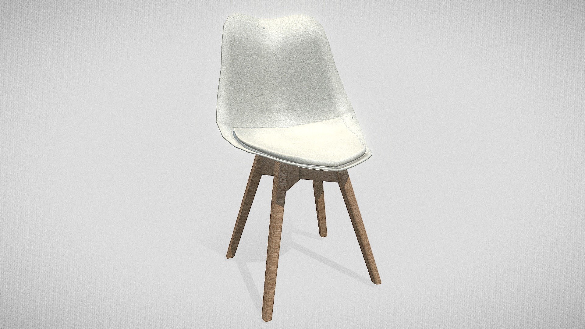 Realistic Modern Wood Chair - 3D model by calp1 [31e02ec] - Sketchfab