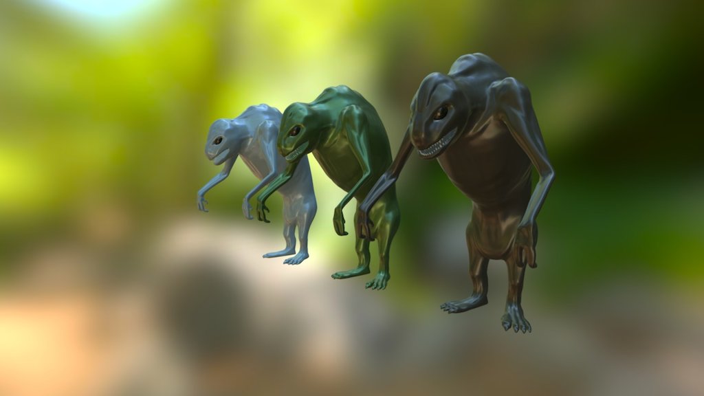 Ghoul - Download Free 3D model by 3DLeon (@ShadowRepulser) [31e1224 ...