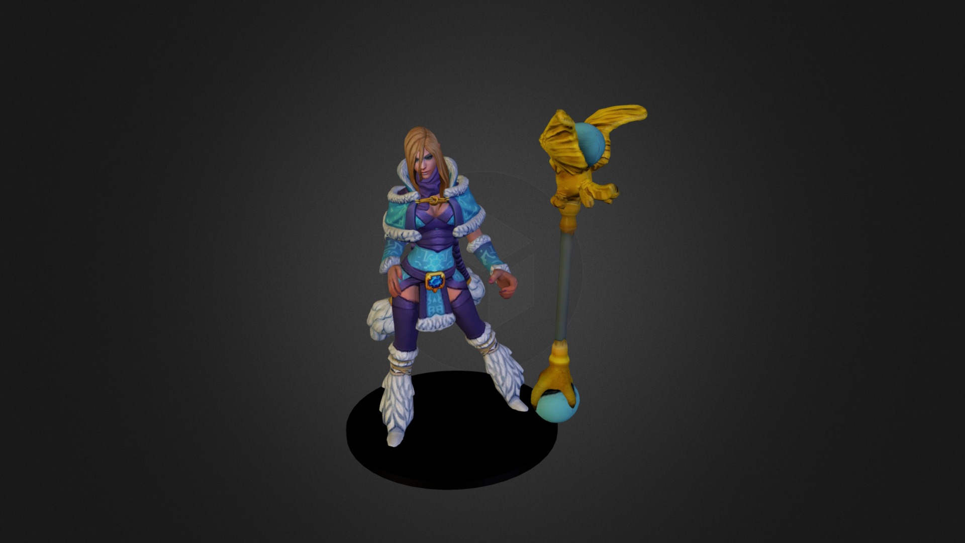 Дота - 3D model by makeideas [31e17f0] - Sketchfab