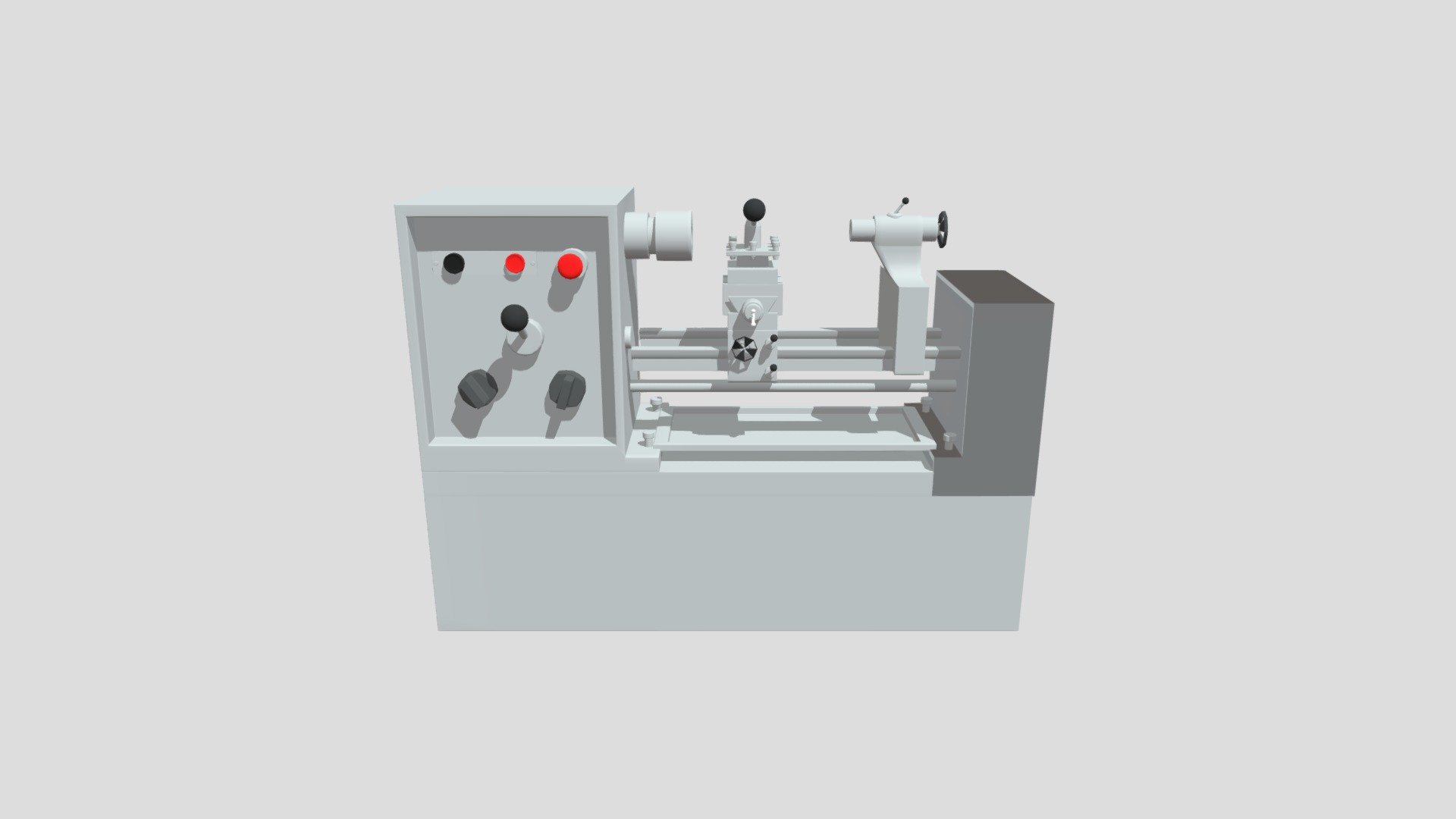 Lathe - Download Free 3D model by Jonathan_J [31e1db5] - Sketchfab