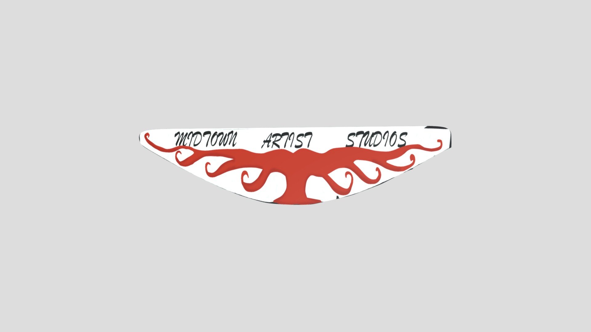 Midtown Artist Studios Signage - Download Free 3D model by Some Random ...