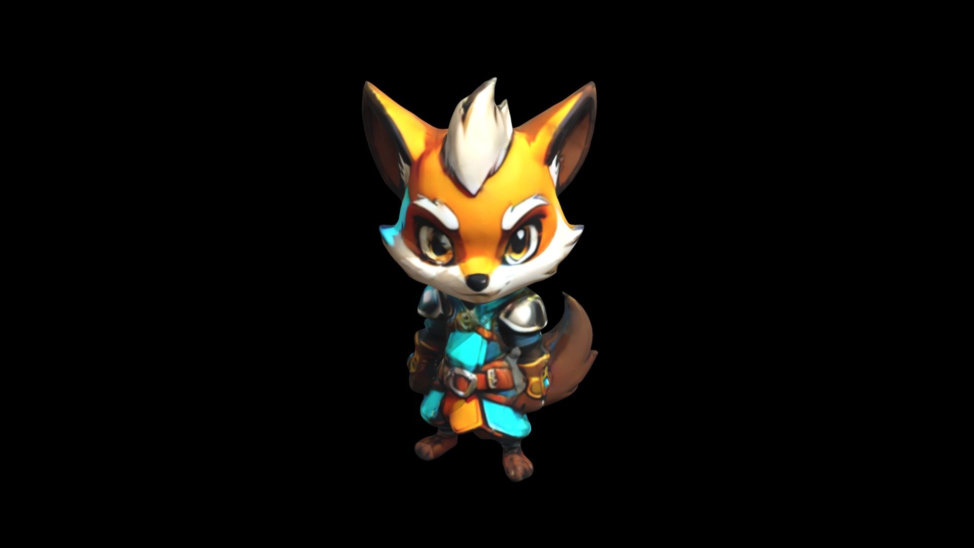 Fox character from video game - Download Free 3D model by klrxyz ...
