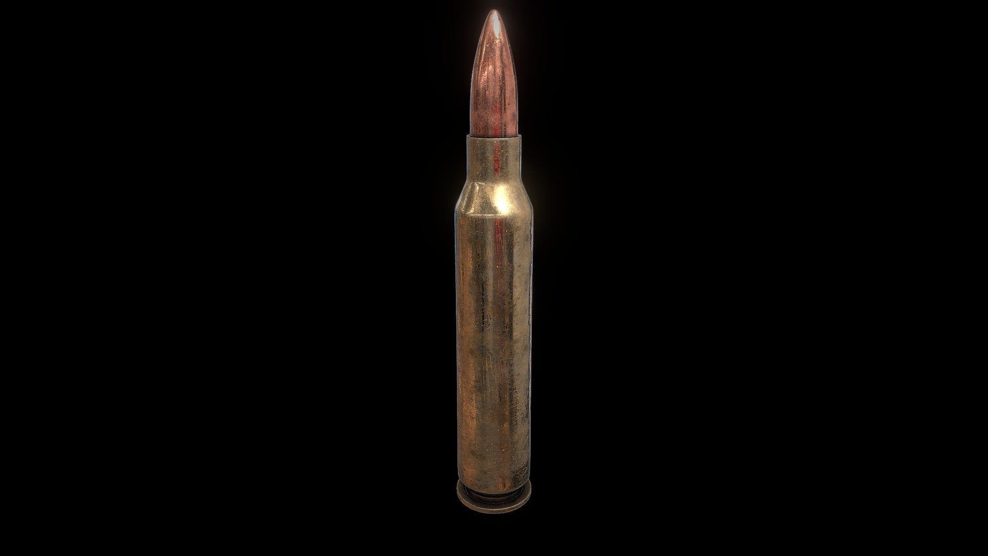 Ammo 5.56 X 45mm bullet - Download Free 3D model by MaybePush [31e23f8 ...