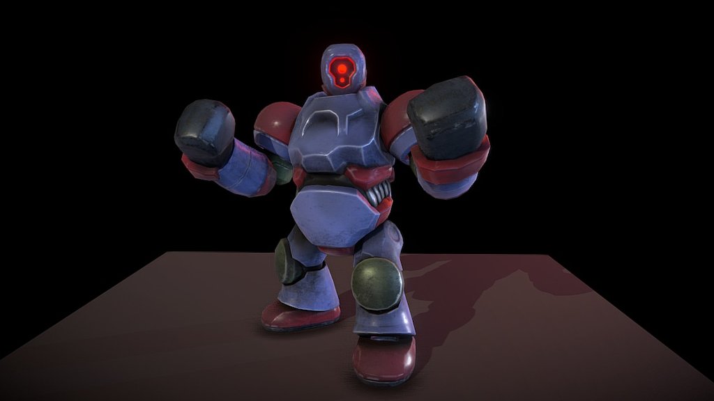 Robot Goliath - 3D model by Victor Estivador (@VictorEstivador ...