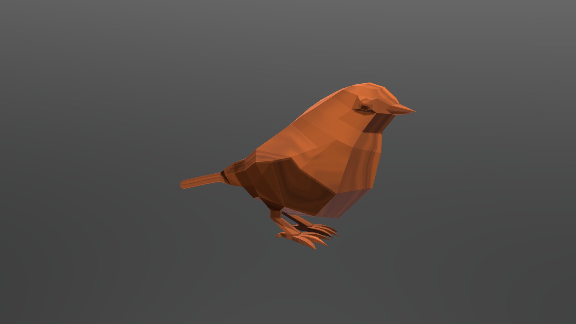 Bird Wooden Sculpture - Bluebird - Download Free 3D model by Riccardo ...