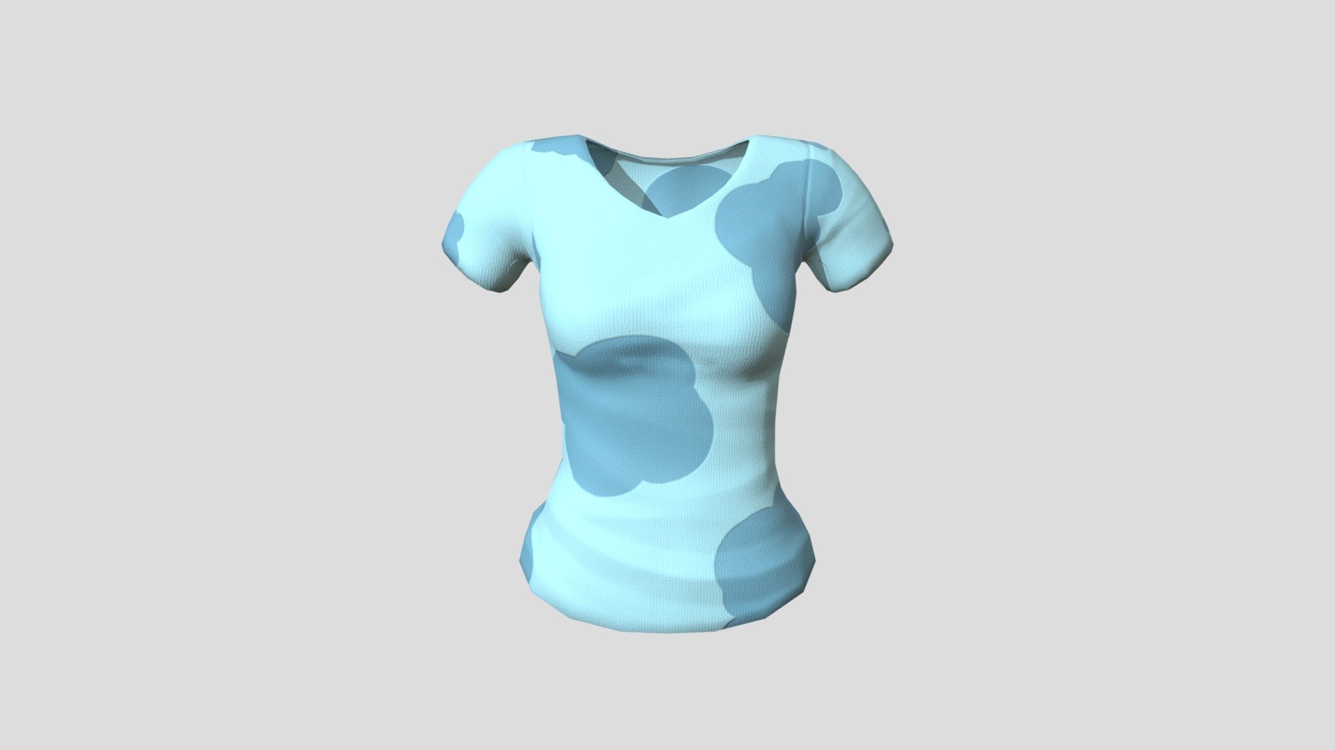 Smile T-Shirt - 3D model by iMMERSiVELY [31e3121] - Sketchfab