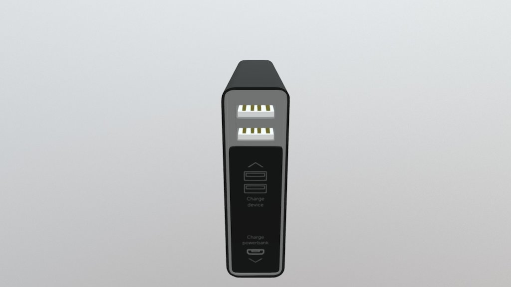 Powerbank Final - 3D model by GoldenAceOfHeart [31e3d92] - Sketchfab