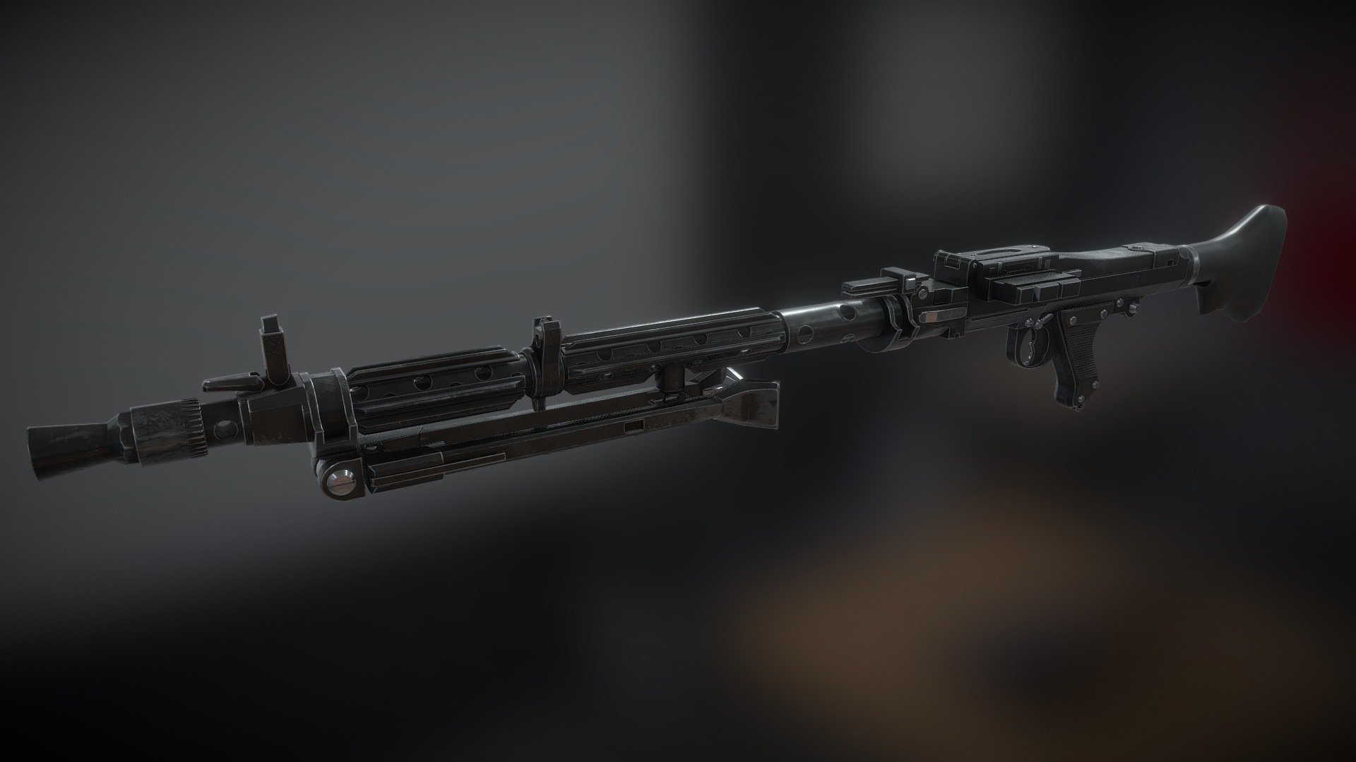 MG 34 Scifi Edition - 3D model by vassilios27 [31e4153] - Sketchfab