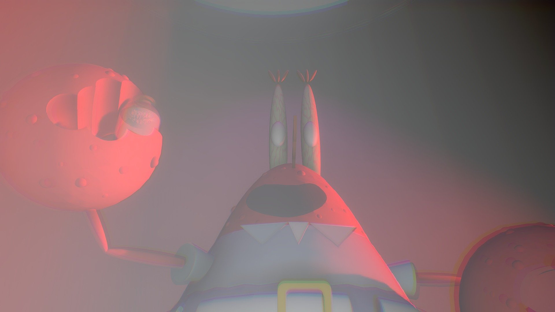 Mr Krabs movie poster - 3D model by The 3D Imagination of JGS ...