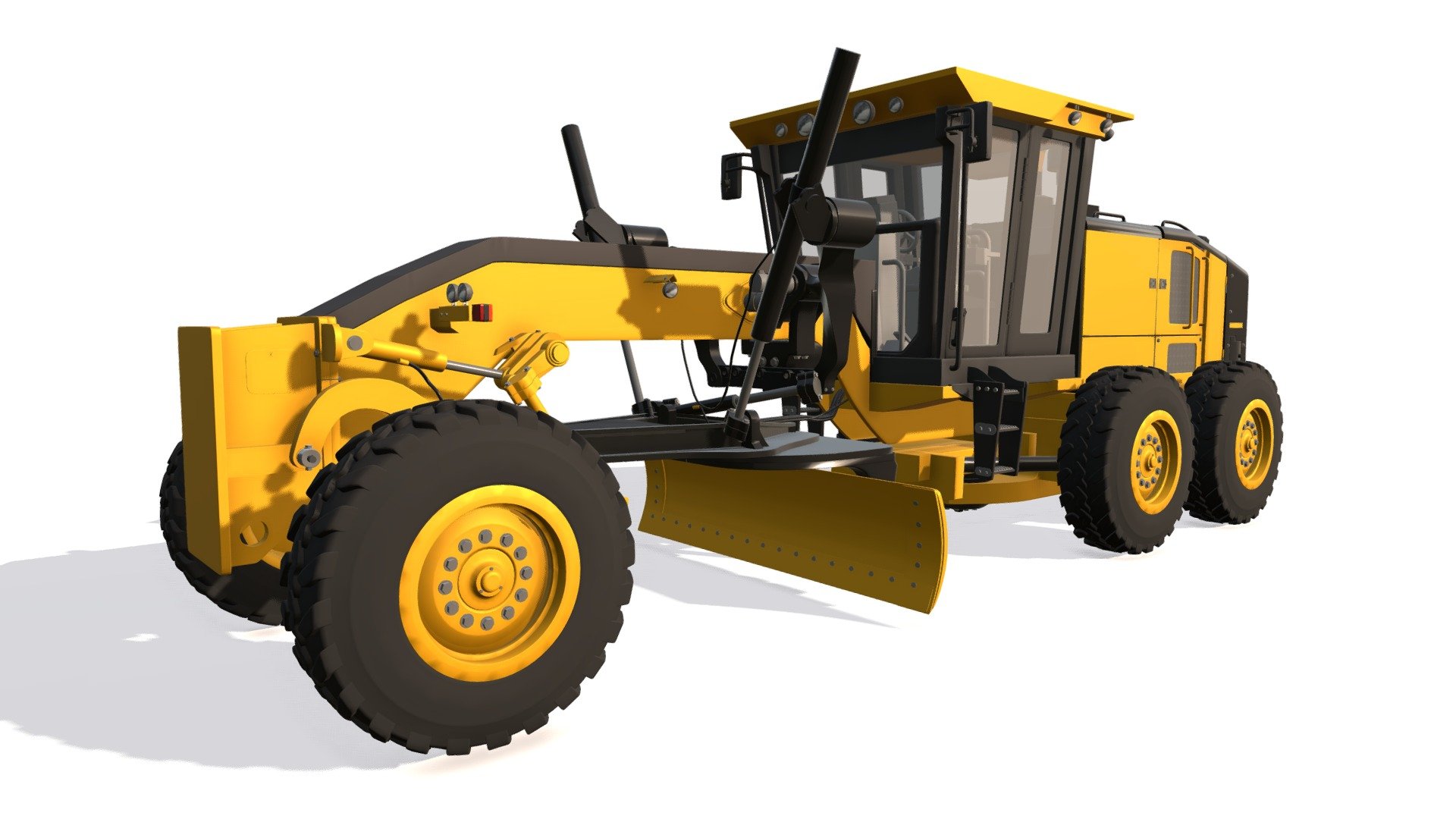 Grader - Buy Royalty Free 3D model by 3DHorse [31e6b0d] - Sketchfab Store