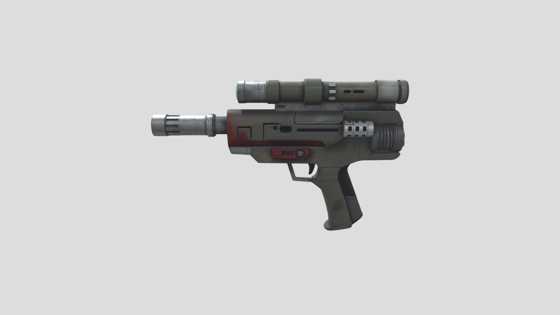 Ficction Blaster - 3D model by erick99940 (@Erick.Moscoso) [31e7915 ...