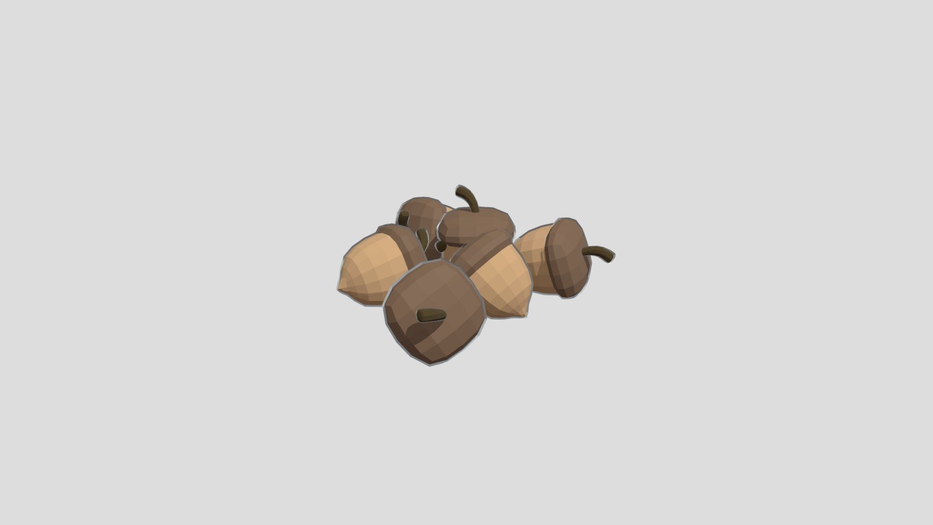 Acorn - Download Free 3D model by LoyalLemon [31e7a10] - Sketchfab