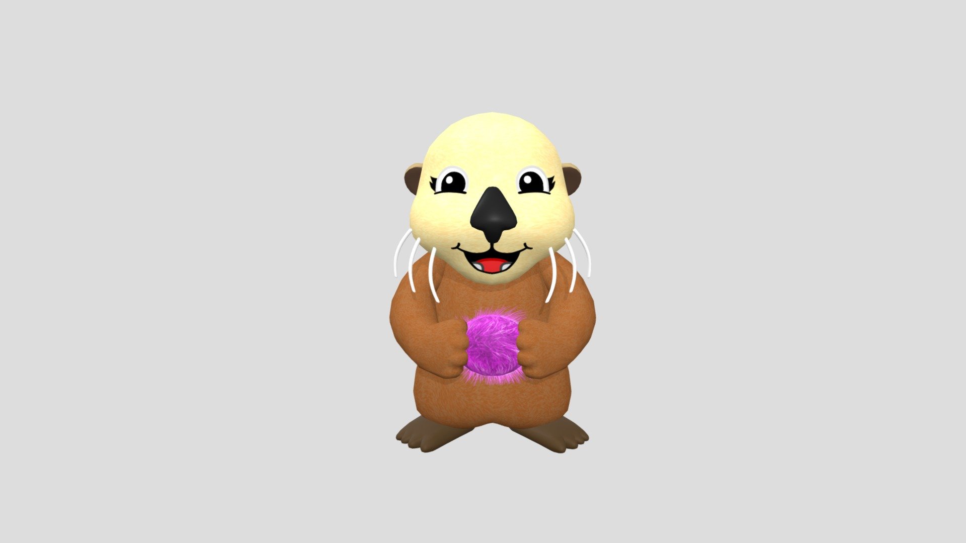 Elsie Otter Plush - 3D model by ChrisPatstone [31e87e9] - Sketchfab