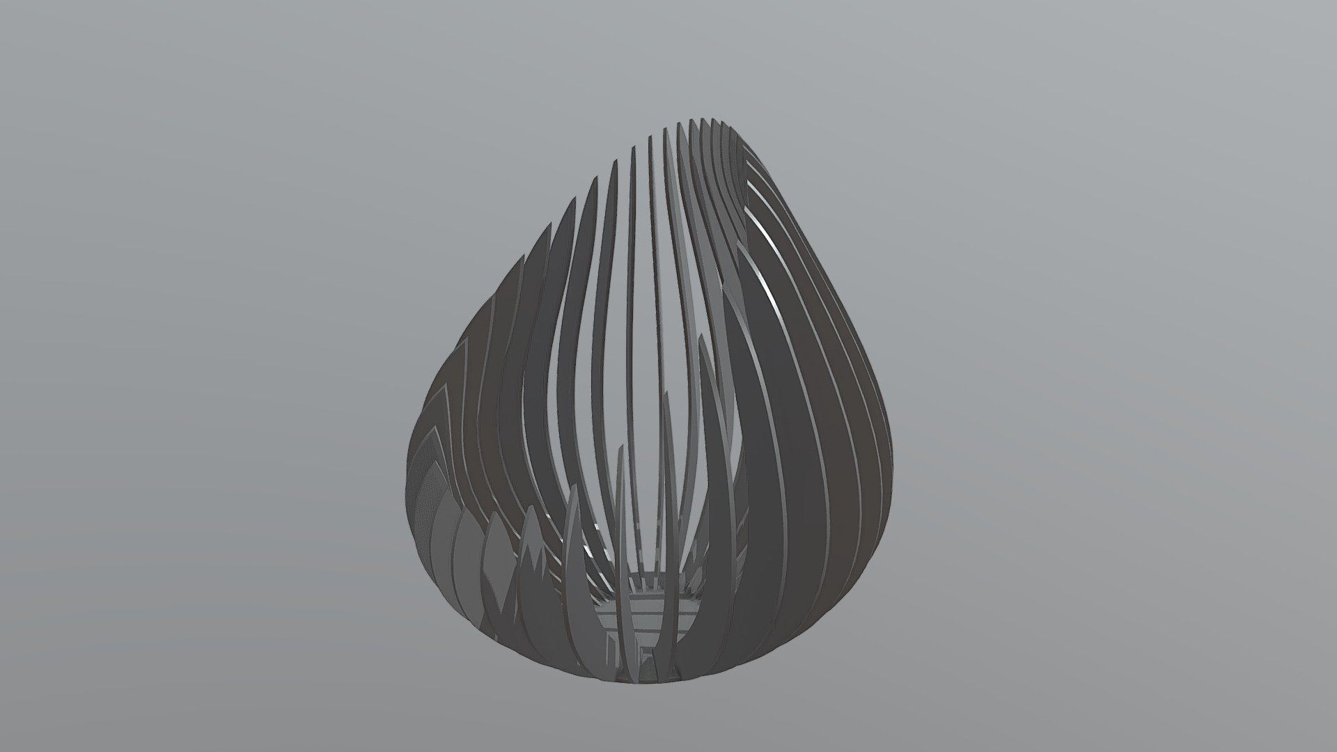 Brazier Curved Cut - 3D model by TLA [31e9fef] - Sketchfab