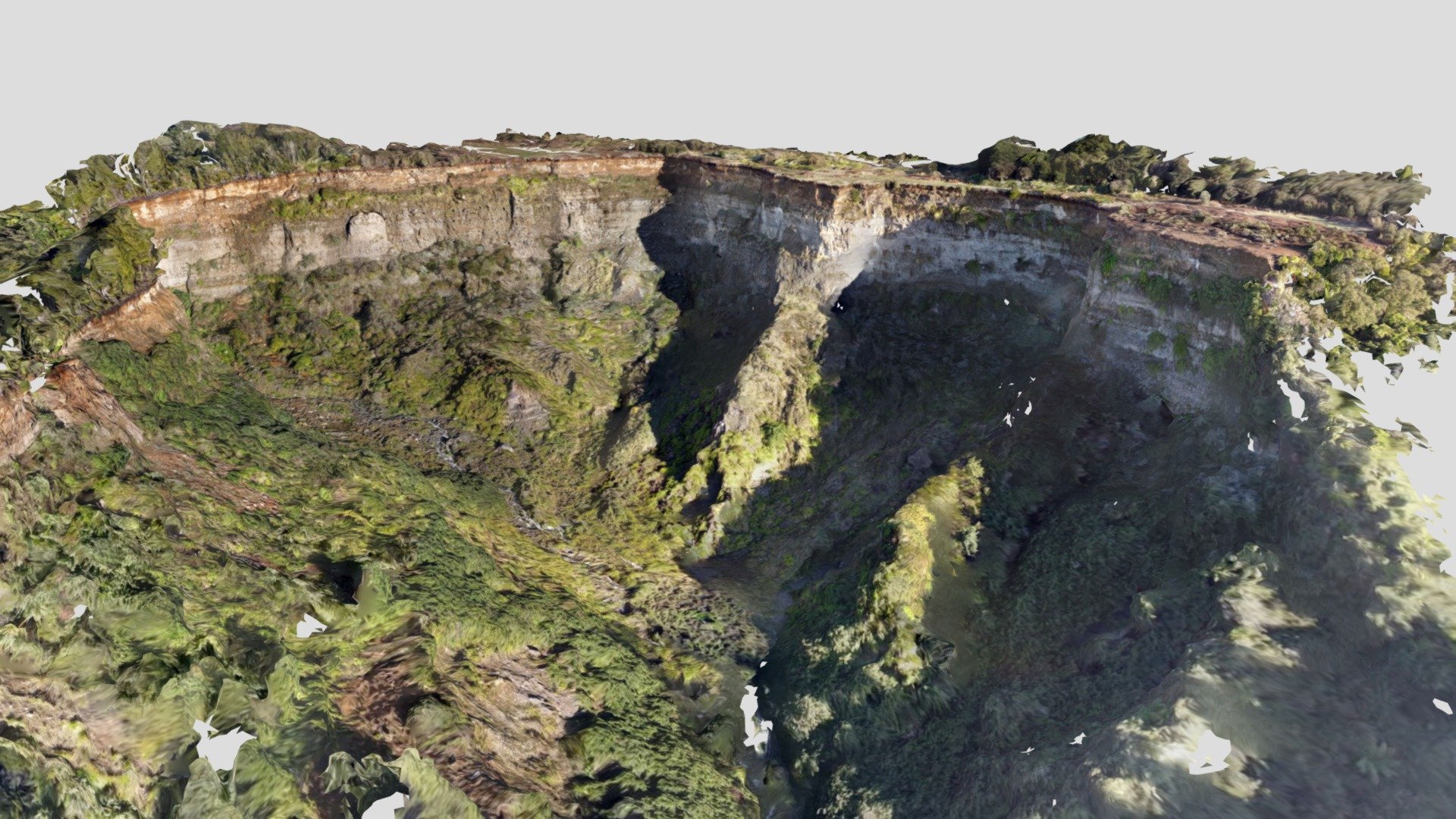 Erua Slip, Central North Island, New Zealand - Download Free 3D model ...