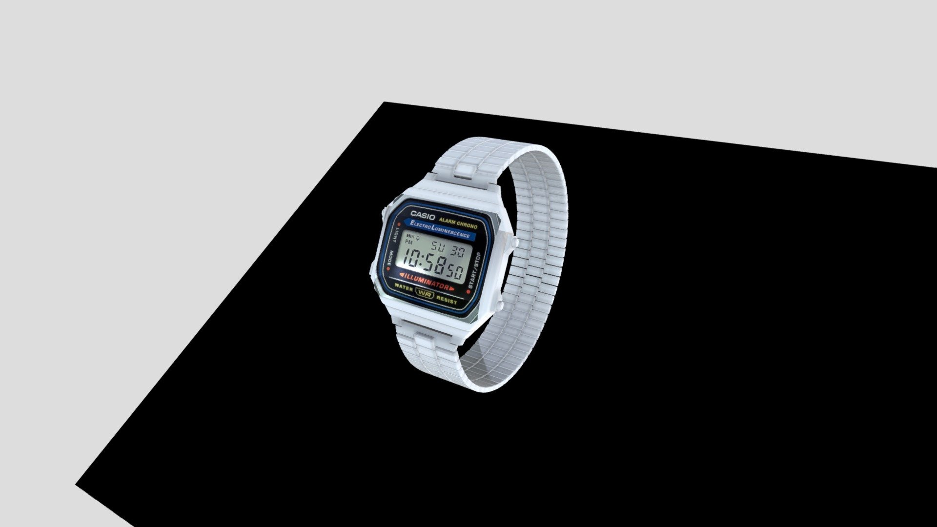Casio Watch - 3D model by thomash (@thomas44huc) [31ea22b] - Sketchfab