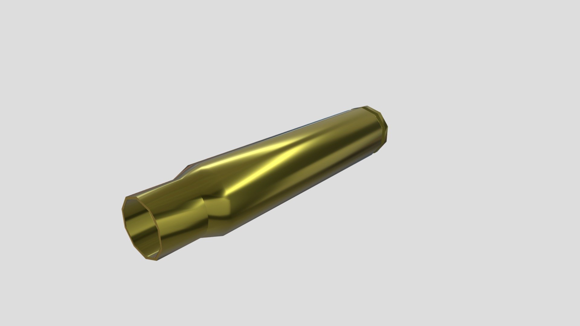 Low Poly Bullet Casing - 3D model by WhatUsername-14 [31ea391] - Sketchfab