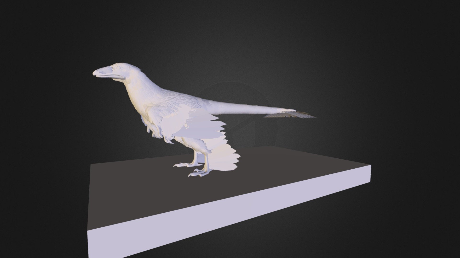 Microraptor gui #3dsm2 - 3D model by Mieke Roth (@miekeroth) [31eca80 ...