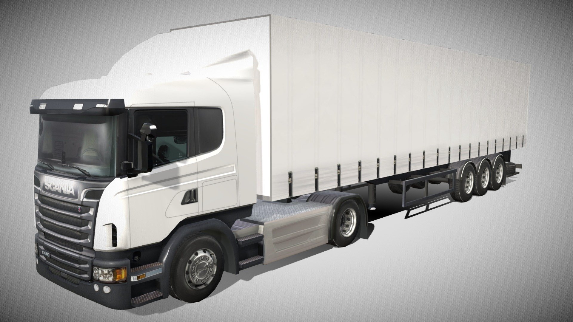 Scania Trailer Free for paint - Buy Royalty Free 3D model by paperscan ...