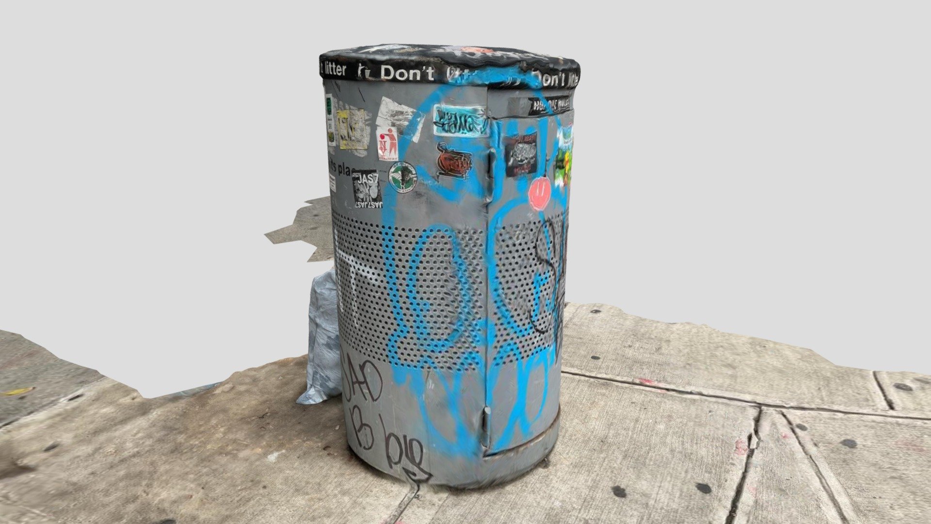 #graffiti - Download Free 3D model by augmentedrealitygraffiti [31ed8d7 ...