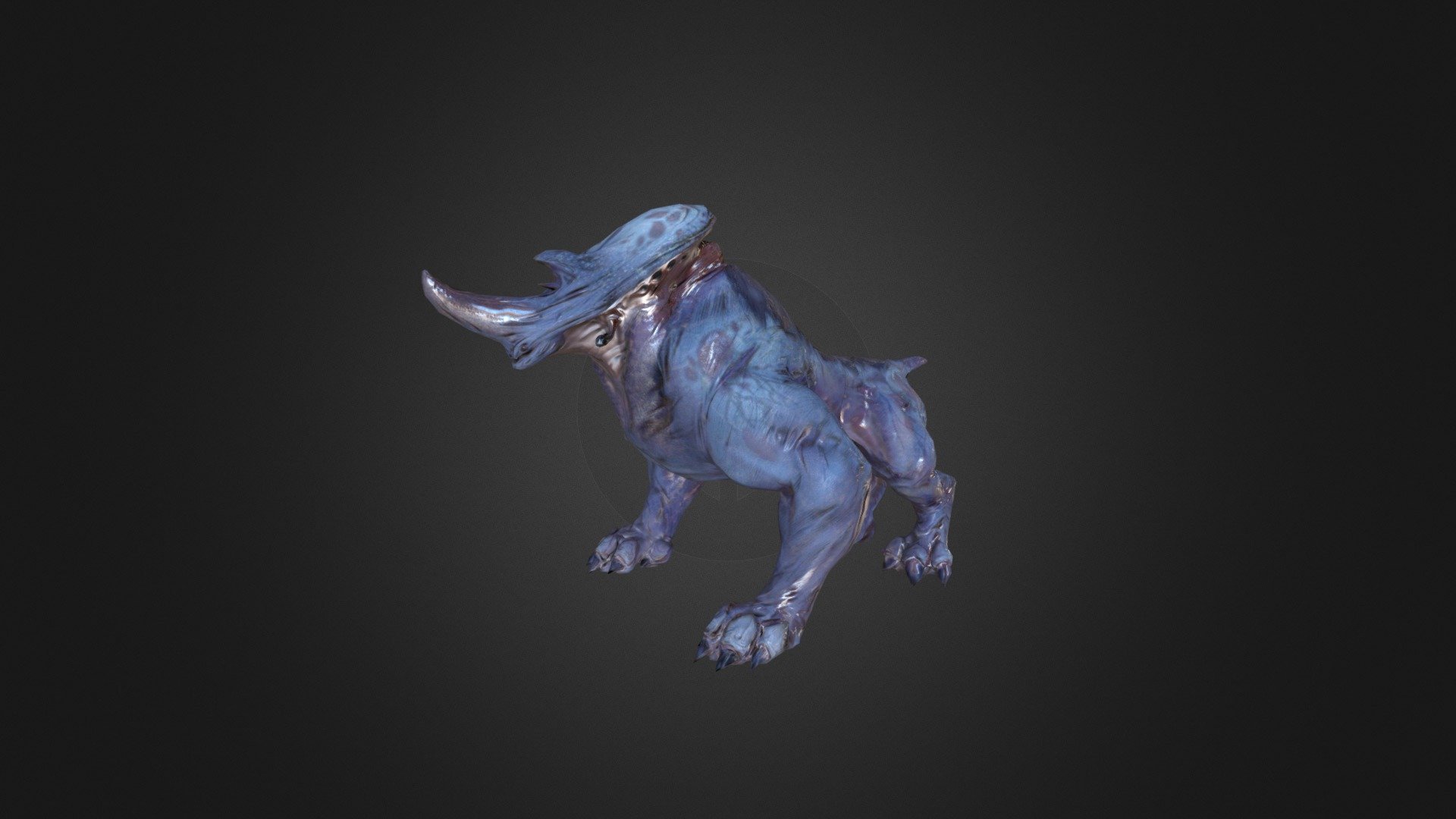 alien-dog - 3D model by feddark [31ee6e9] - Sketchfab