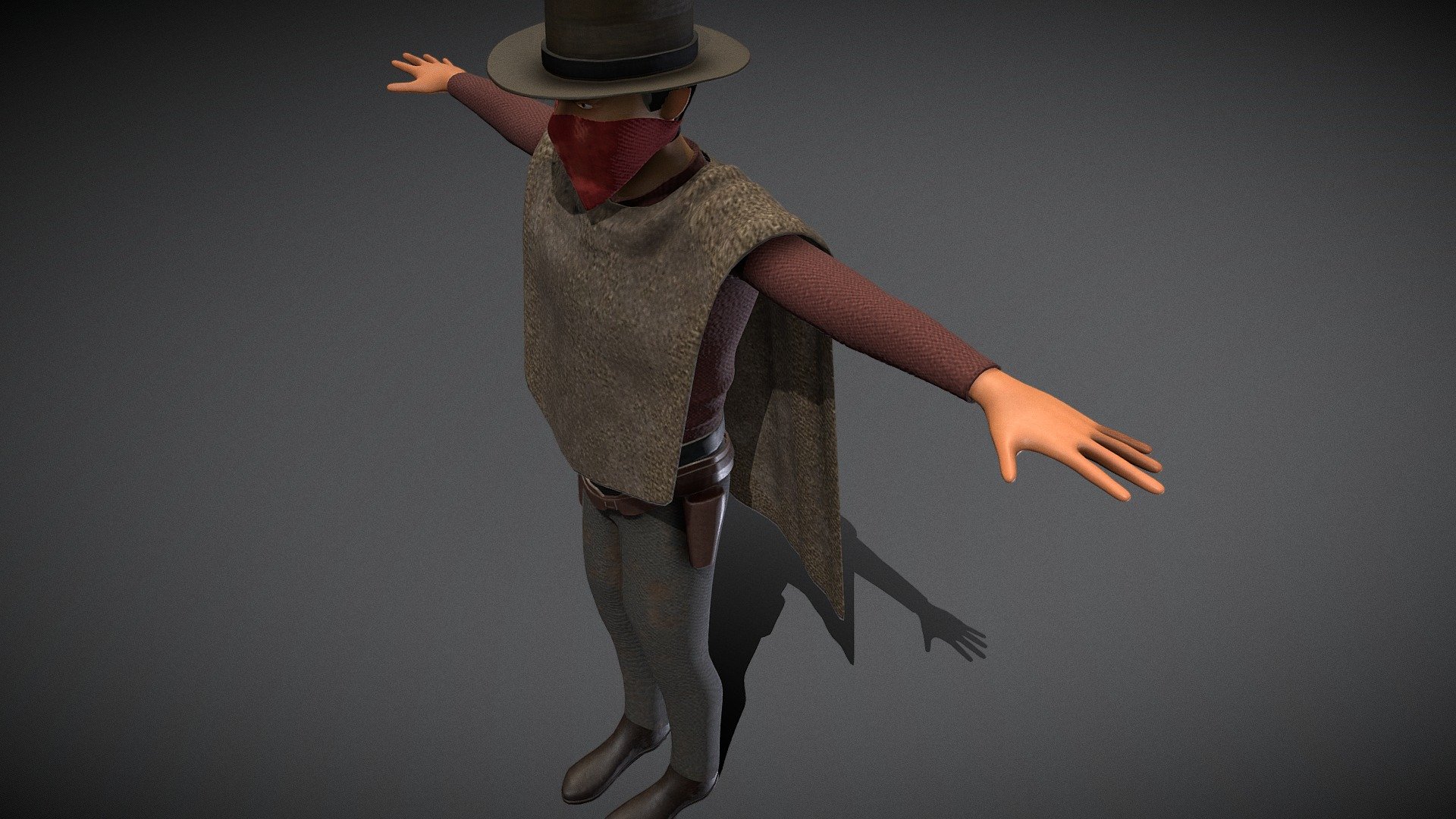 Bandit - 3D model by evansharp [31eeeff] - Sketchfab