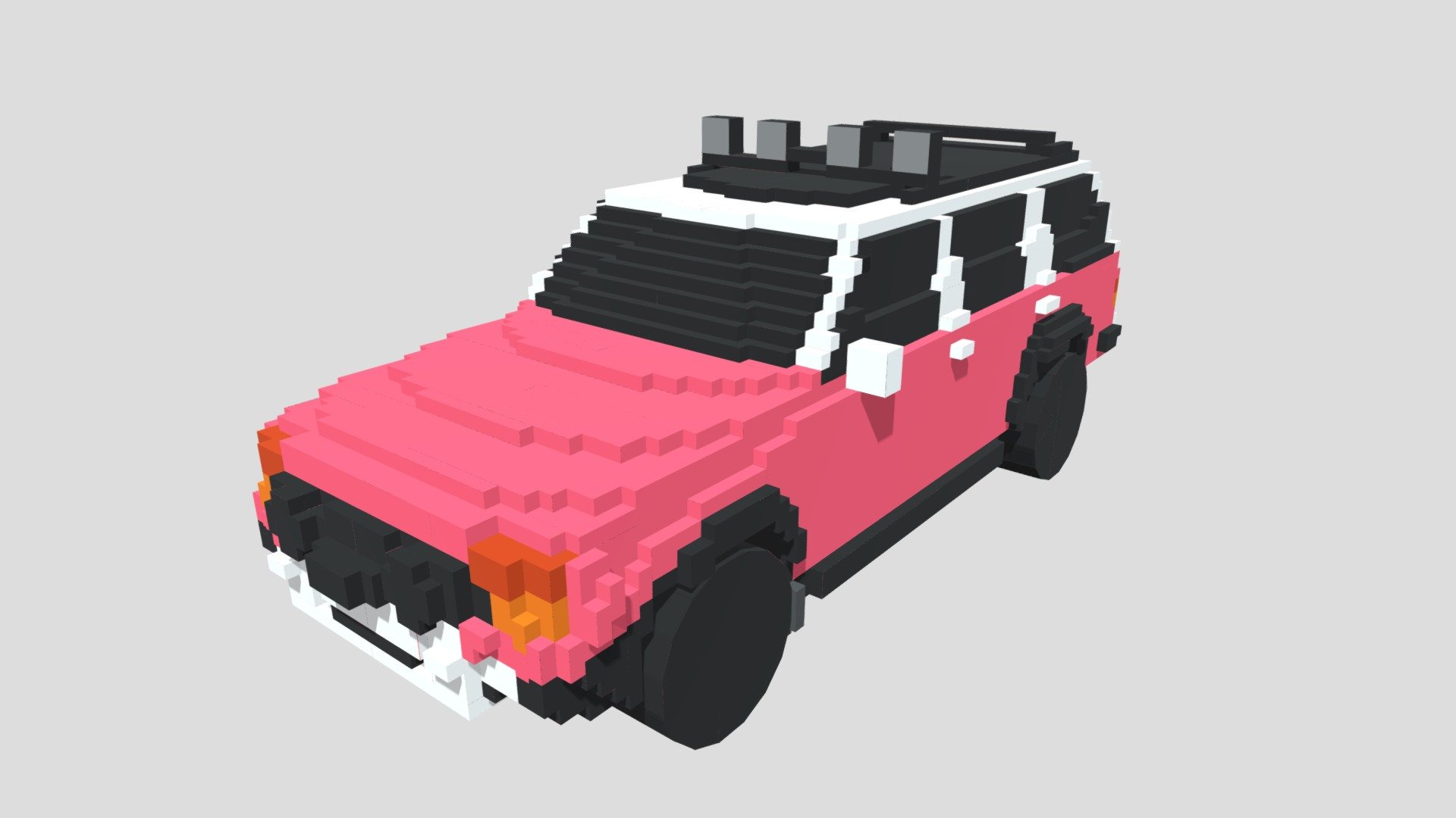 Pink Jeep in Minecraft - Buy Royalty Free 3D model by BluedCraft-MC ...