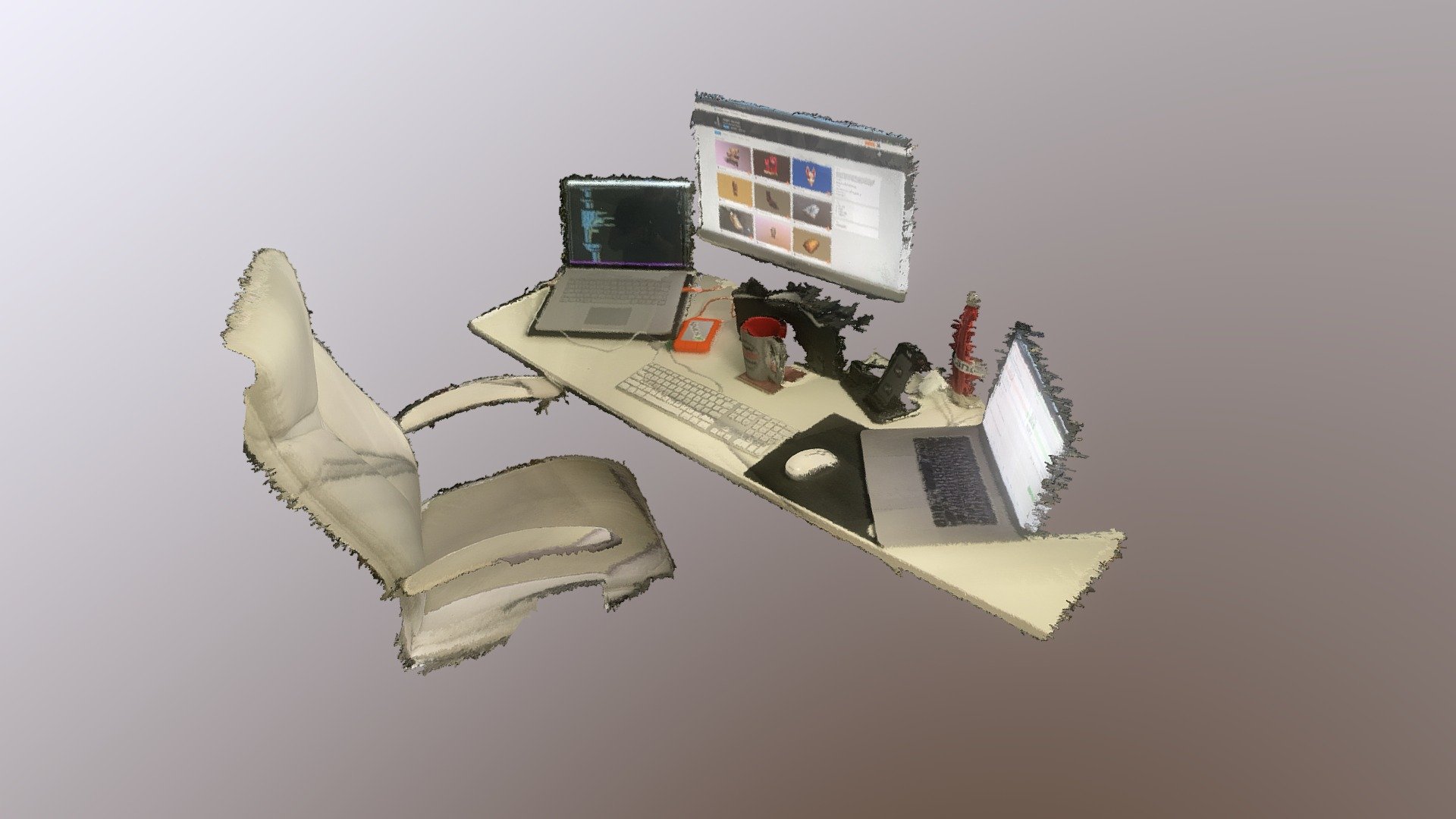 Work from Home Setup - Download Free 3D model by elaughli [31f093b ...