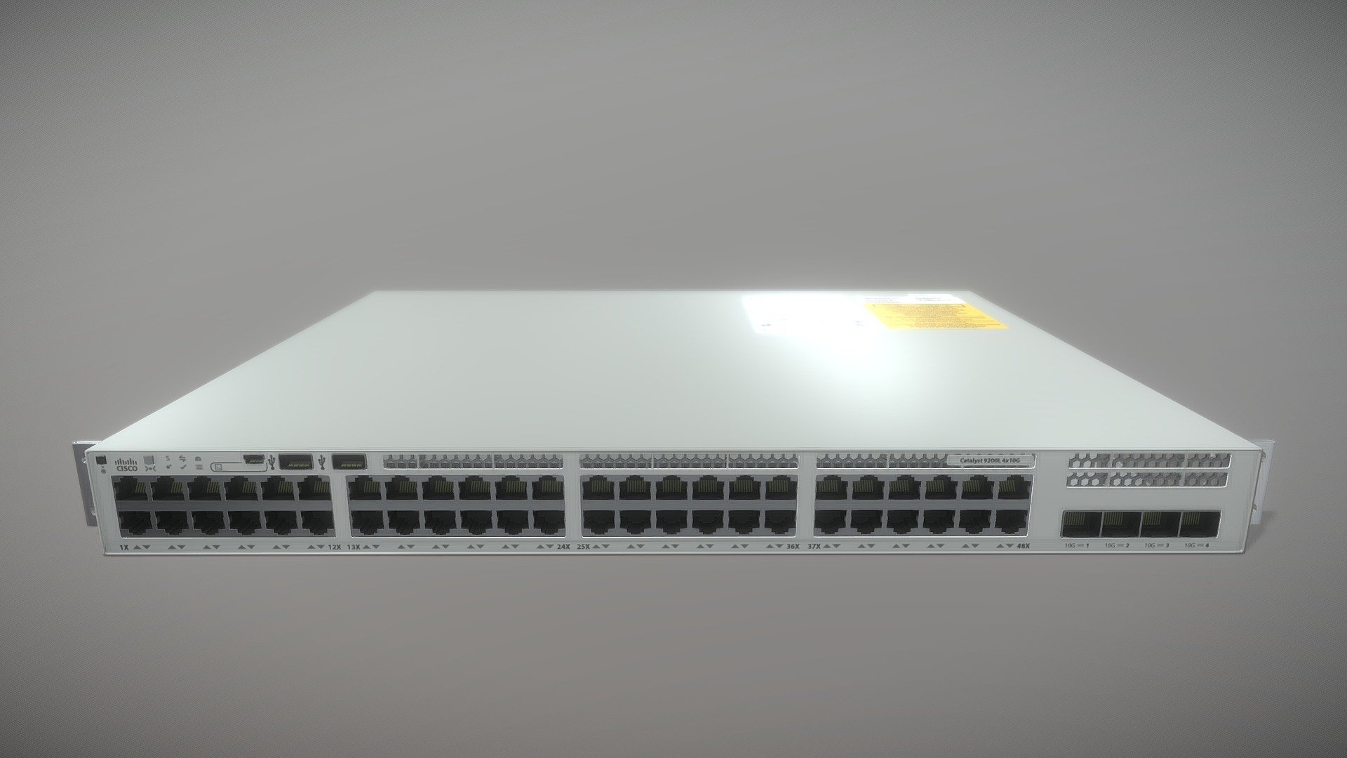 Cisco 9200 - 3D model by pixelised [31f0e01] - Sketchfab